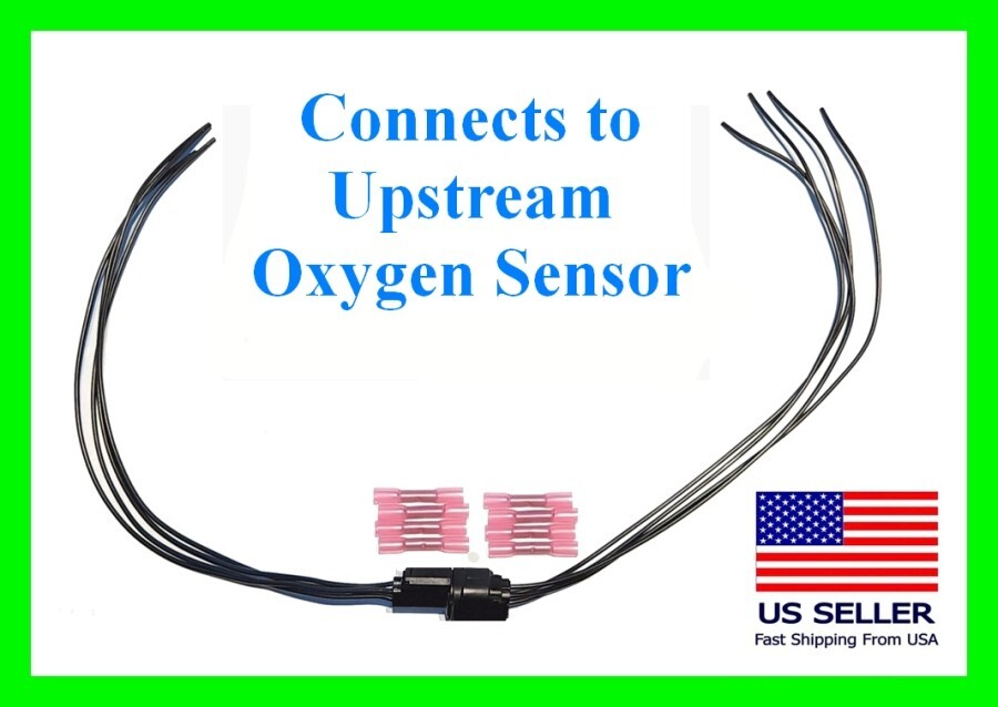 fits Honda Upstream Front O2 Oxygen Sensor Connector Plug Pigtail ...