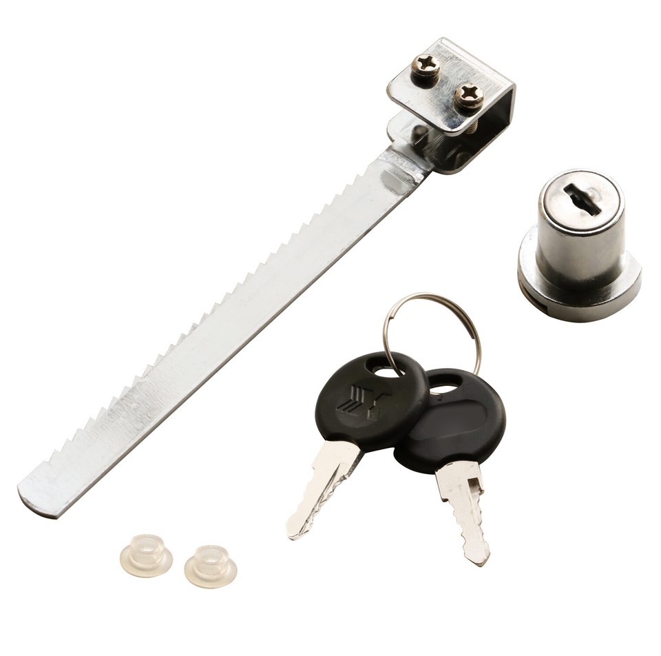 TRIXES Display Showcase Cabinet Slide Lock NEW DIY Sliding Lock Display ...