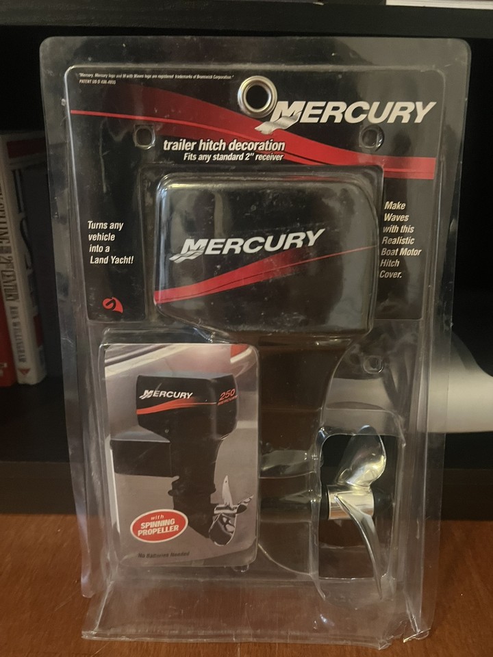 Mercury 250 Outboard Motor Trailer Hitch Decoration Cover Spinning ...