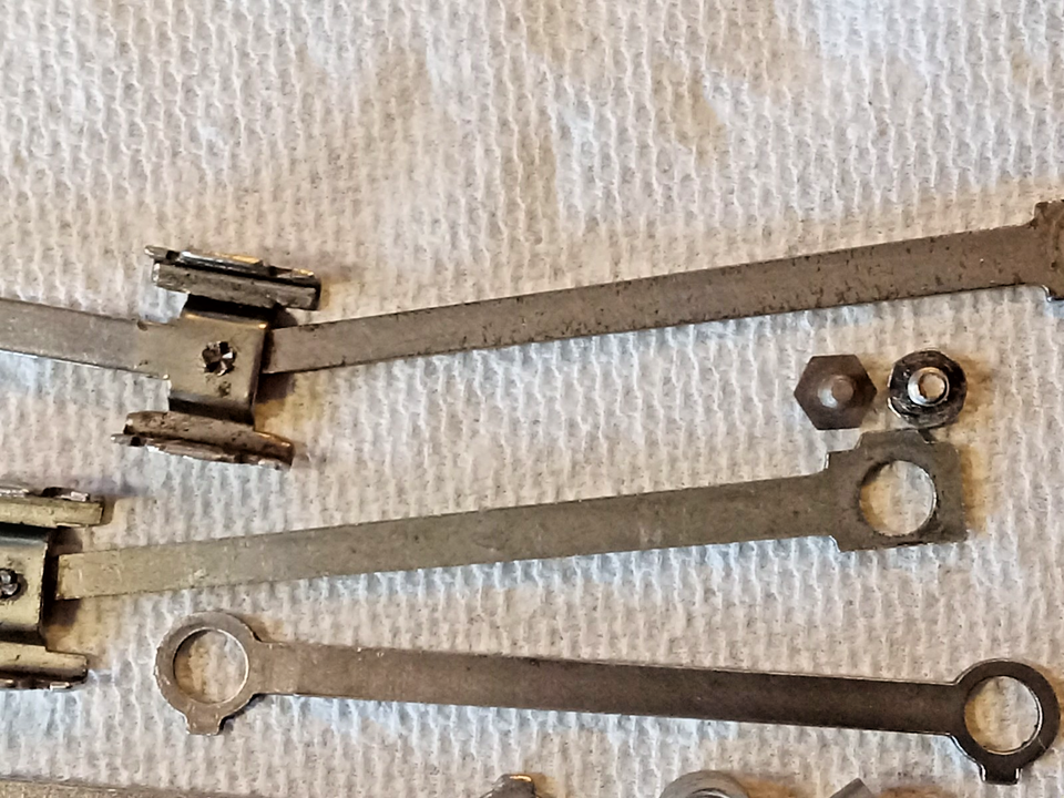 ORIGINAL PREWAR LIONEL TRAIN 249E SET SIDE DRIVE LINKAGE RODS ...