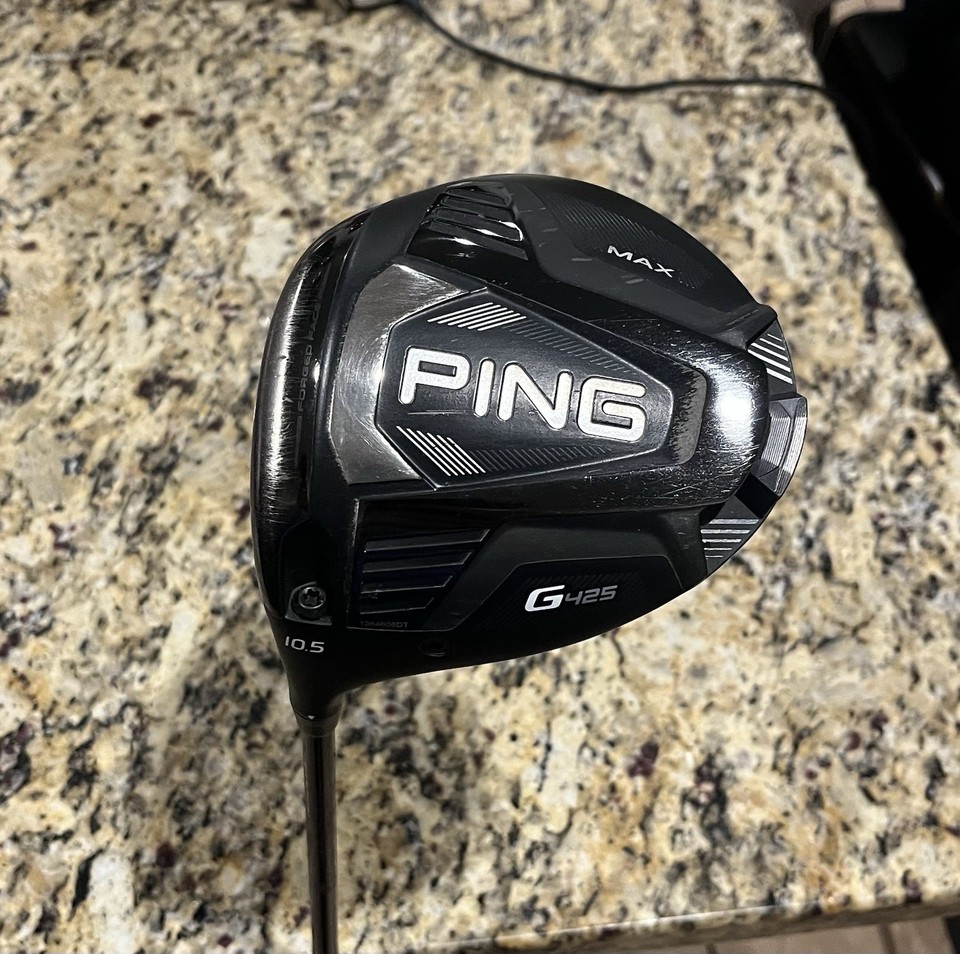 Used Ping G425 10.5 Left Driver Brand New ping tour 2.0 chrome 65 shaft ...
