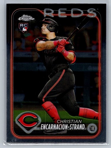 2024 Topps Chrome #65 Christian Encarnacion-Strand Cincinnati Reds | eBay