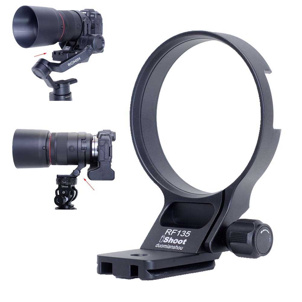 Lens Collar Tripod Mount Ring Bracket for Canon RF 135mm f/1.8 L IS USM ...