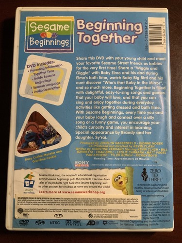 Sesame Beginnings - Beginning Together (DVD, 2006) 74645416199| eBay
