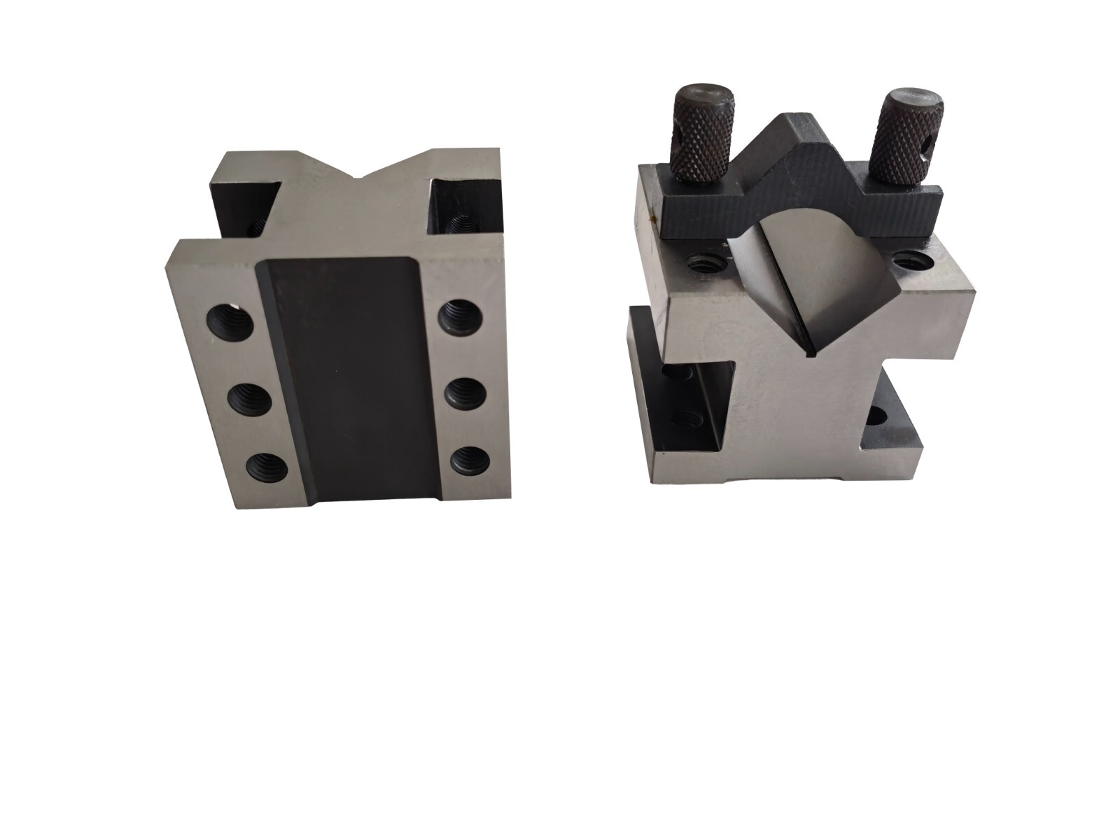 Ultra Precision 2-3/8" x 2-3/8" x 2" V-Block & Clamp Set 1-3/16 ...