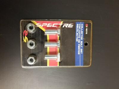 spectre performance 4675 collector bolt set for most header exhaust ...