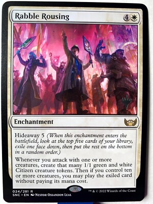 MTG Rabble Rousing (NM) Promo stamped Magic The Gathering | eBay Australia