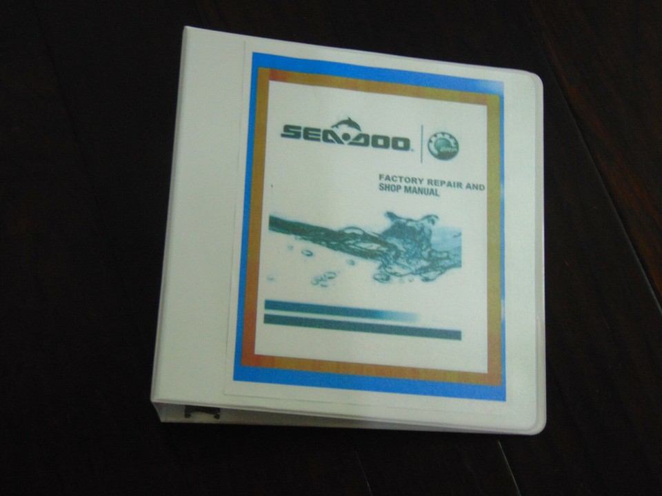 2017 Sea-Doo Spark Series Repair Maintenance Manual Binder | eBay