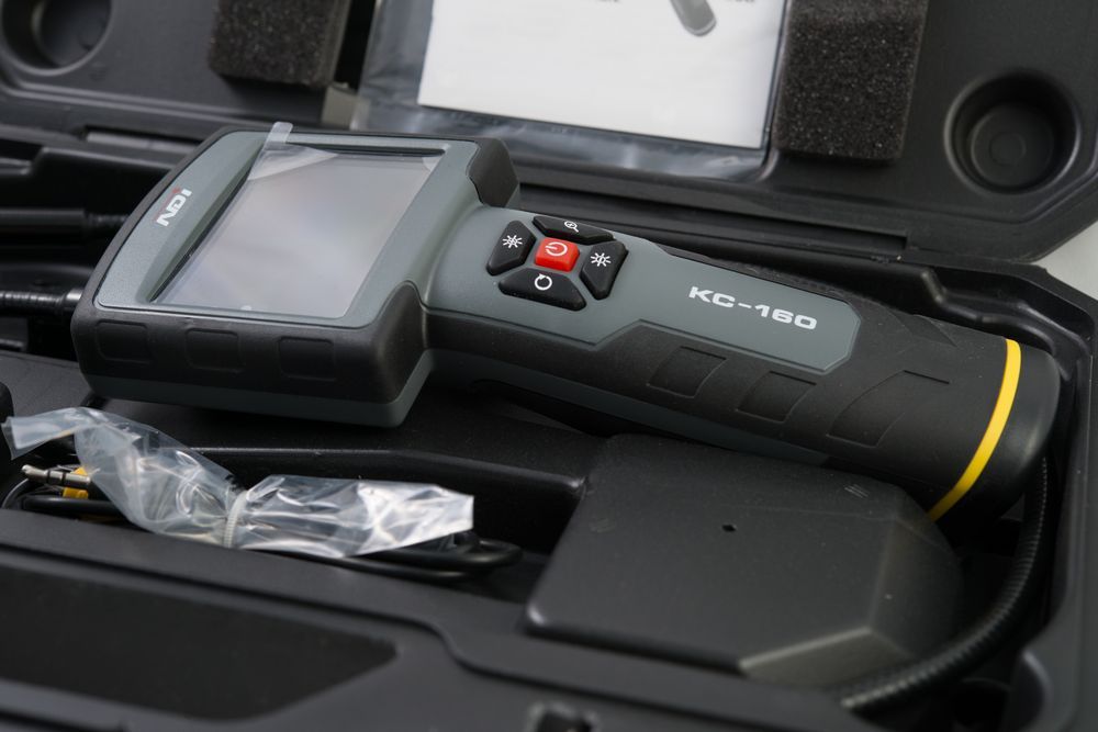 Ruggedized Video Inspection Snake Scope 3.5" Camera Borescope Endoscope ...