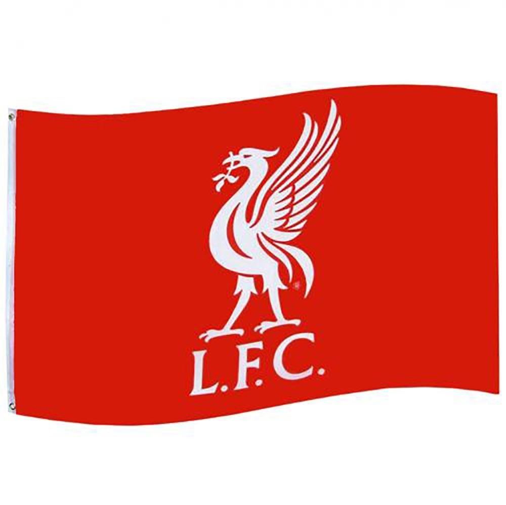 Liverpool FC Official Flag Large (5ft x 3ft) Present Gift With Metal ...