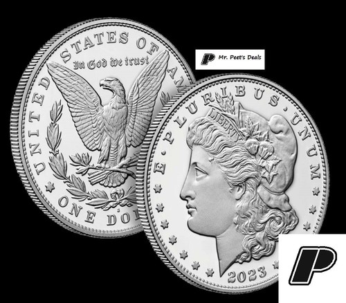 2023 S PROOF Morgan Silver Dollar Deep Cameo Coin w/ OGP *** Mr_Peet | eBay
