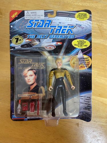VTG 1994 Star Trek TNG Lt. Yar Playmates Figure New **READ DESC. SEE ...