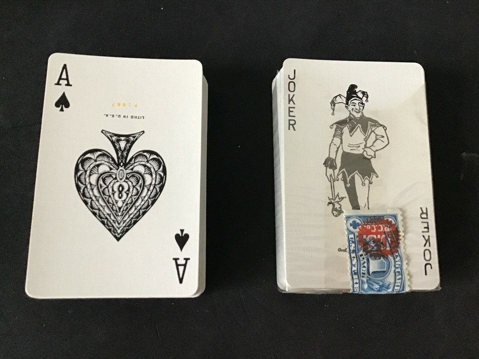 Vtg Hamilton Canasta Cards Pinwheel Never Uesd & Burgundy Swirl Canasta ...