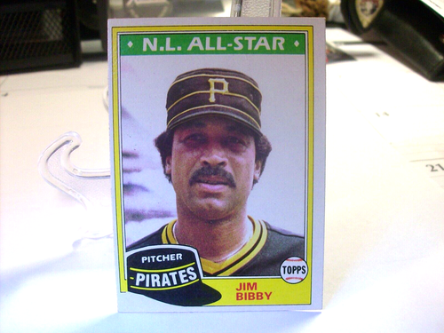 1981 Topps Baseball #430 - Jim Bibby AS - Pittsburgh Pirates 81-526 | eBay