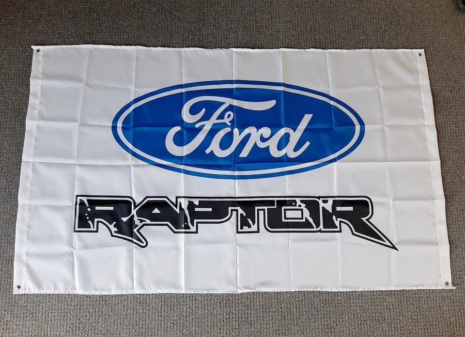 Ford Ranger Raptor Flag / Banner 90 x 150cm - Man Cave / Garage | eBay