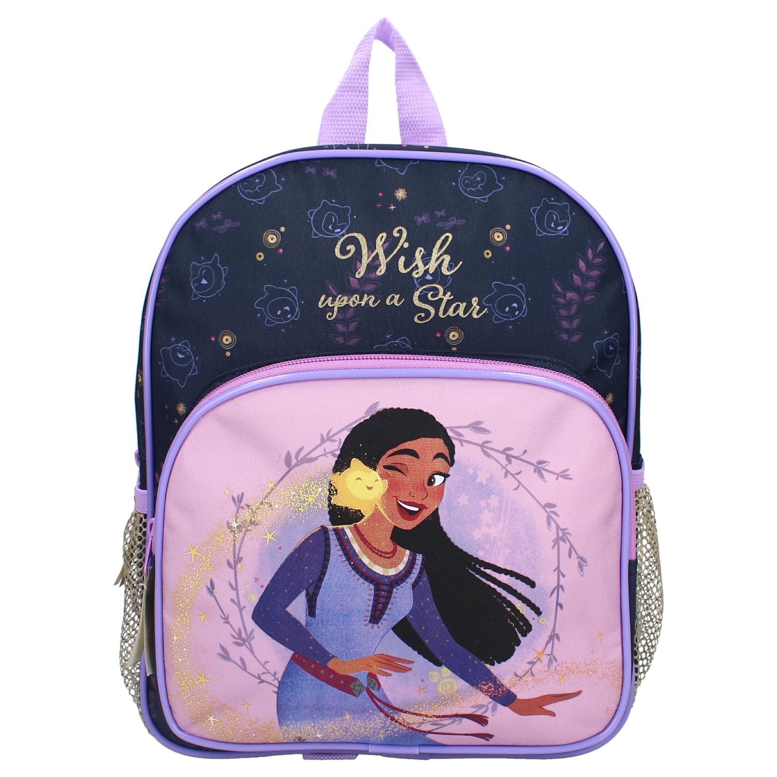 Backpack Disney Wish upon a Star Asha 29x23x8cm Violet Black School ...