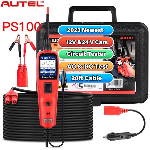 Autel PowerScan PS100 Electrical Circuit System Battery Power Probe ...