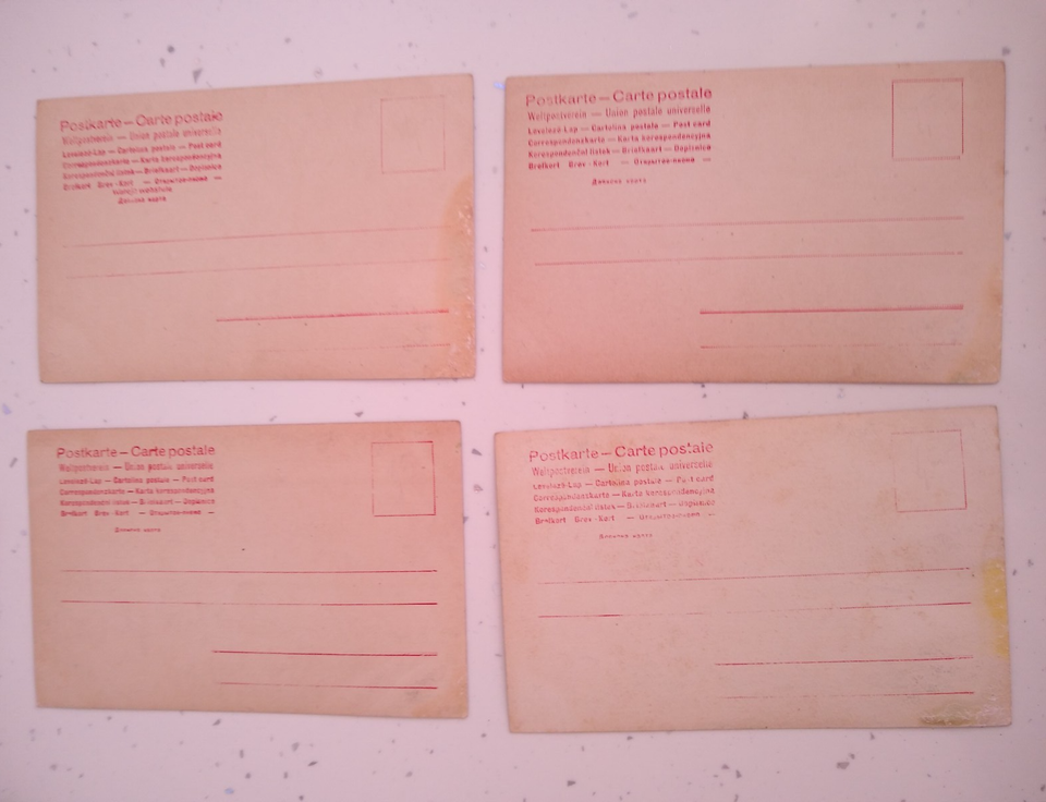 Lot of 4 c1910s French Nude Risque Woman Vintage Postcards | eBay