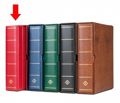 Stamps Notes XL Album NEW Giant Vario G 3 Ring Binder w/ Slipcase Red ...