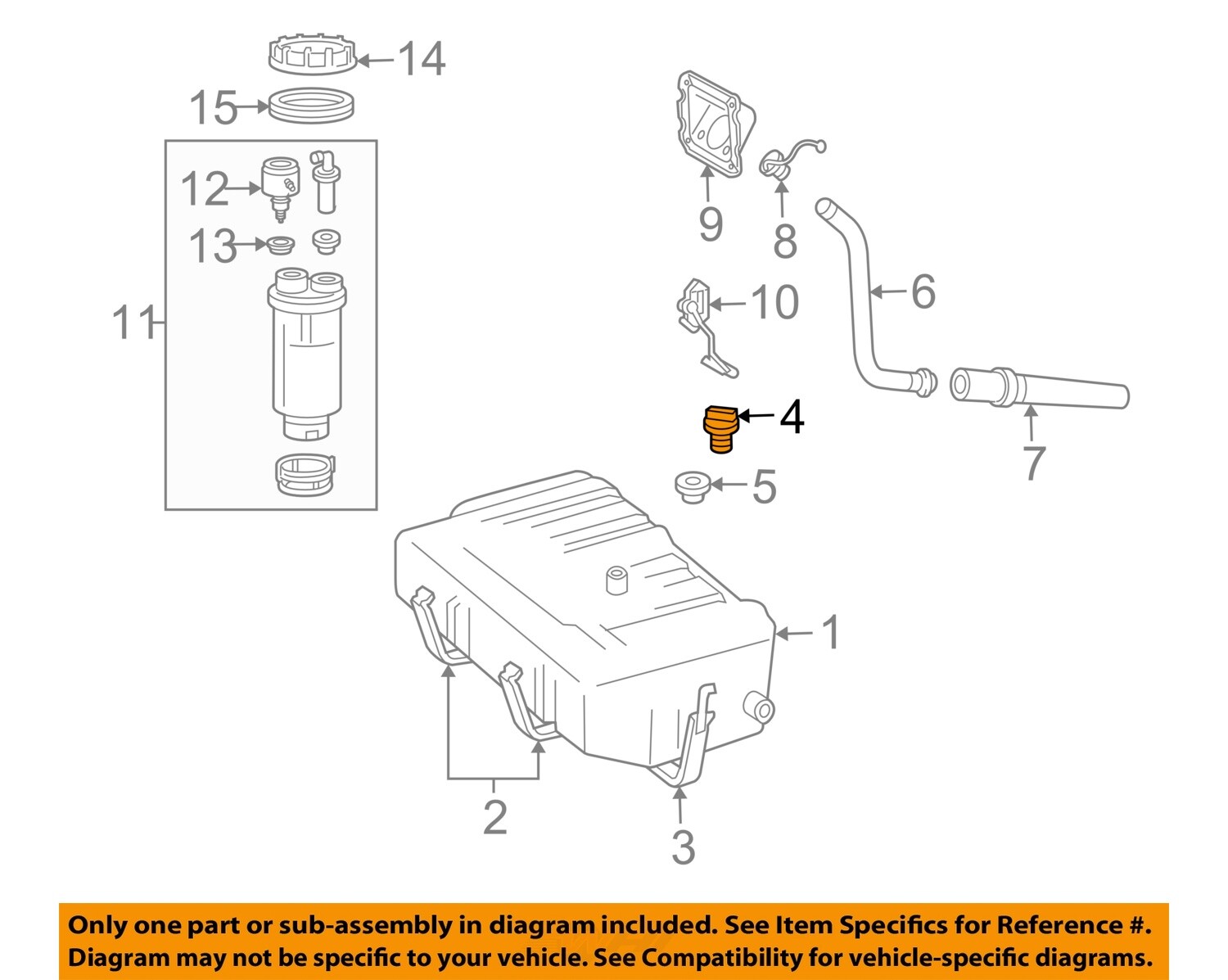 4279941 OEM Chrysler Mopar Rollover Valve for sale online | eBay