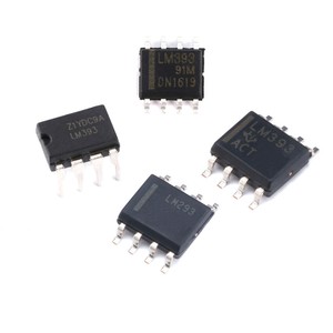 Composants électroniques Autres 10pcs SMD LM393D Open Collector Low ...