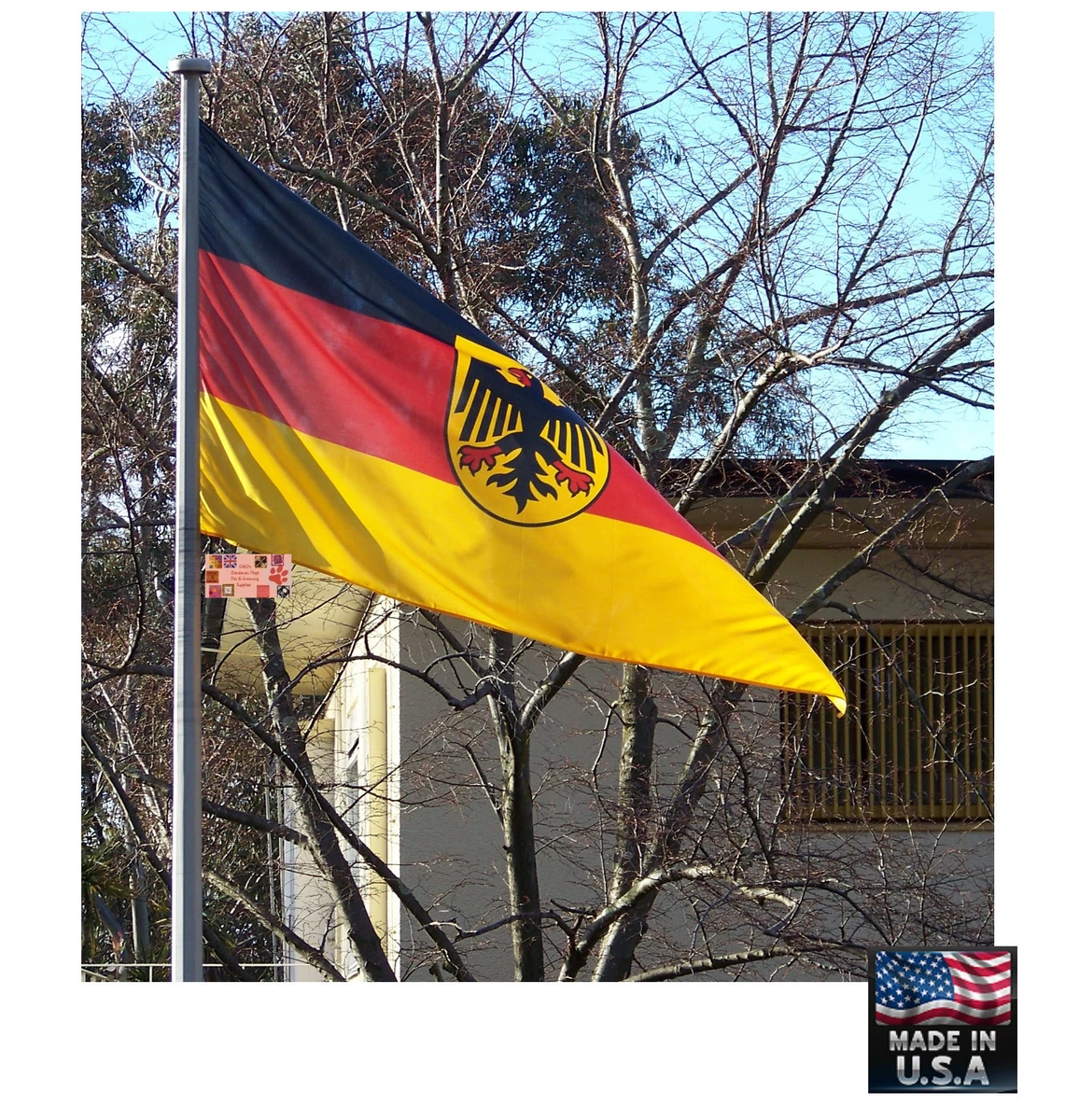 German Flag Eagle