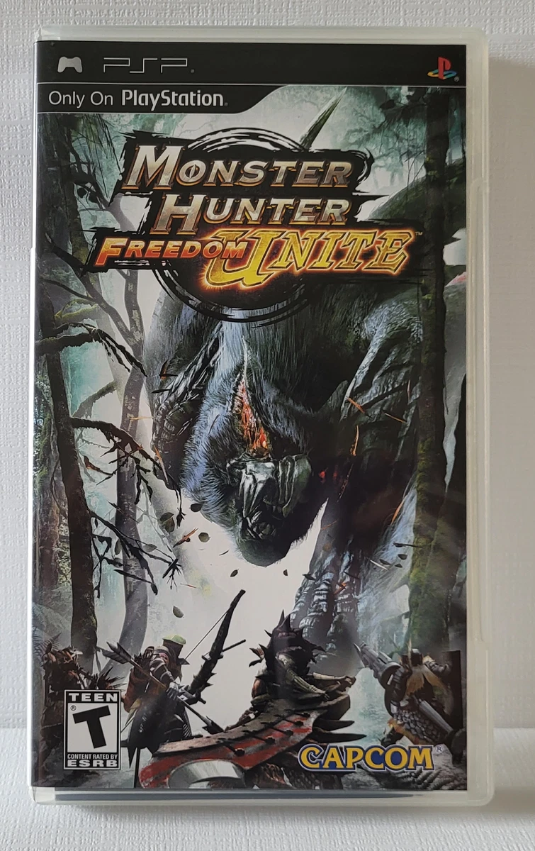 Monster Hunter Freedom Unite Psp Cover