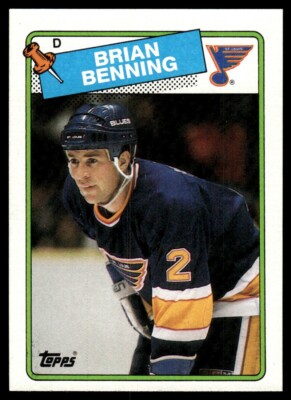 1988-89 Topps Brian Benning | eBay