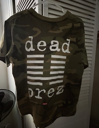Supreme FW19 Dead Prez Woodland Camo T-Shirt Size Medium | eBay