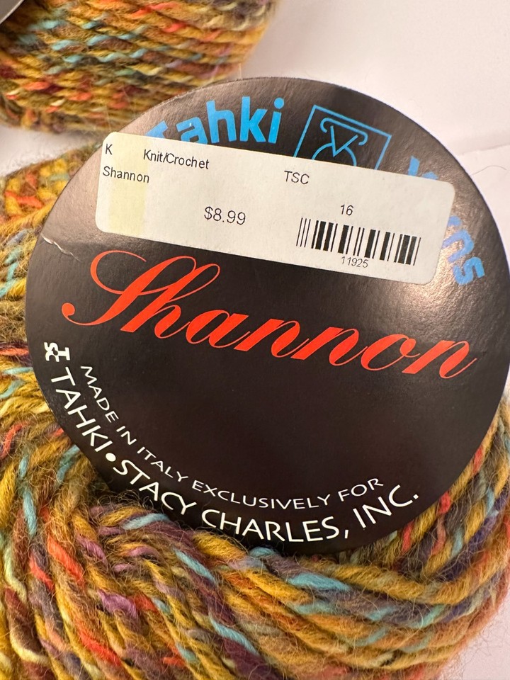 Shannon Tahki Stacy Charles Yarn 100% Wool, Italy | eBay