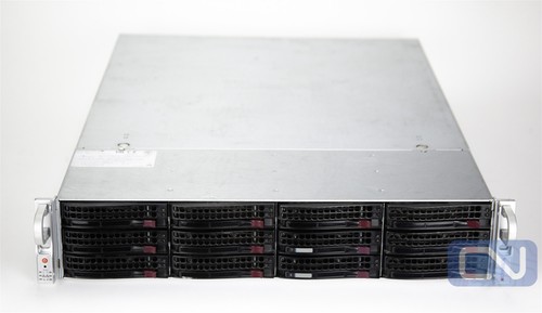Supermicro CSE-826 2U 12-Bay Dual E5-2667v4 16GB X10DRH-iT SAS3 (2x ...