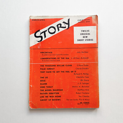 Story Magazine Volume 26, Number 112 New York, 1945 - Elaine J.D ...