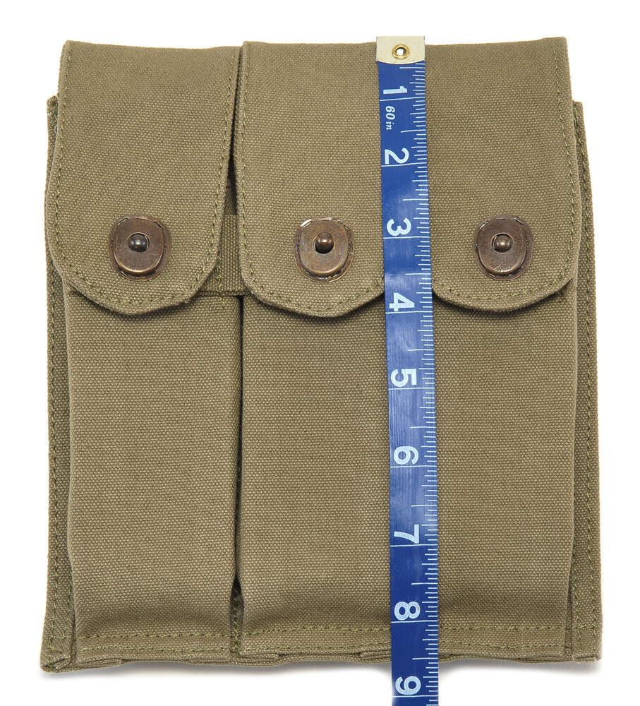 WW2 US Rigger made M1 Carbine 3 Cell Magazine Pouch Marked JT&L 1944 | eBay