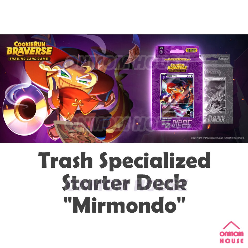 Cookie Run Kingdom Card Collection / CookieRun Braverse TCG Starter ...