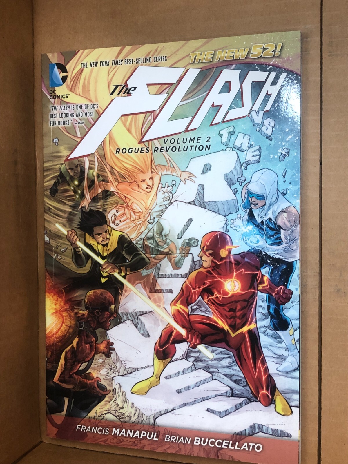 The Flash Volume Two Rogues Revolution DC Graphic Novel TPB Comic Book ...