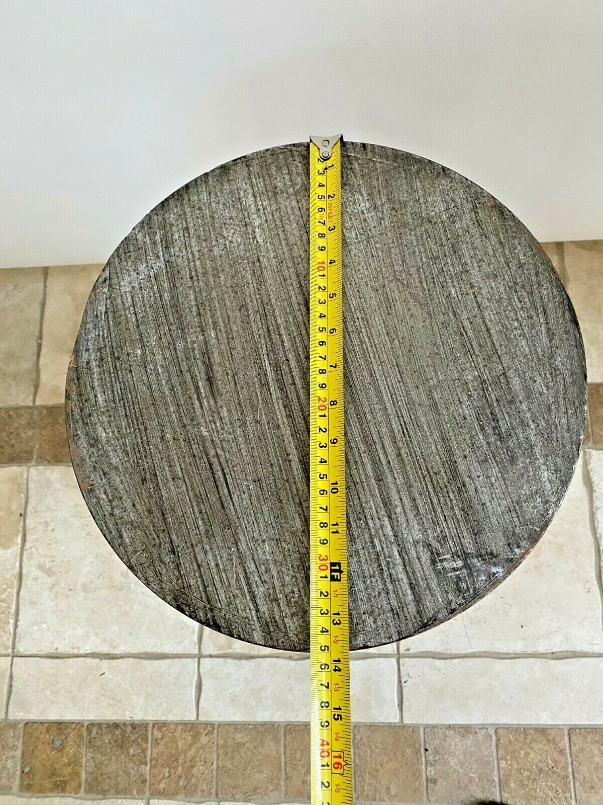 Vintage Roman style Column Bust Plant Stand pedestal Real carved solid ...