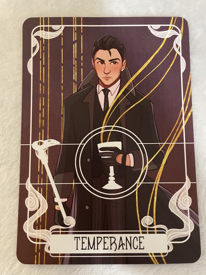 Fairyloot Tarot Cards. Six of Crows. Inez & Kaz. The Hermit & Temperance. | eBay