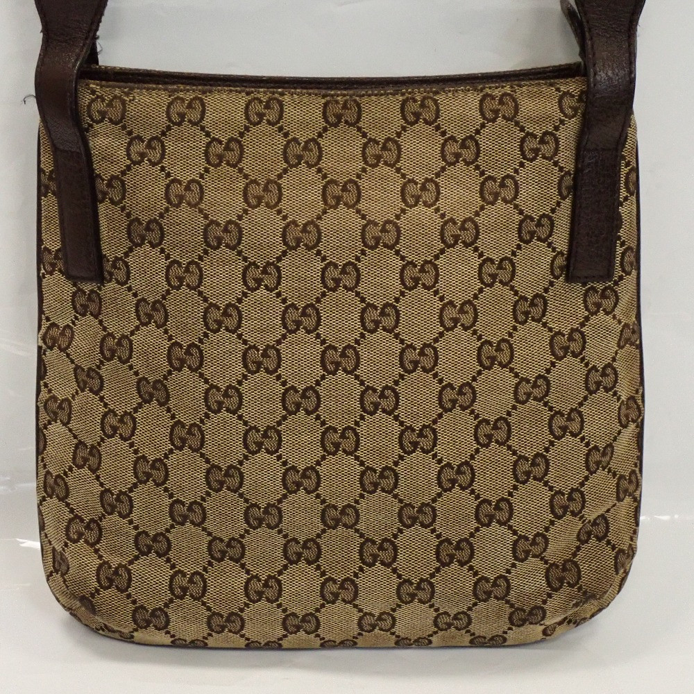 Gucci Gg Canvas Shoulder Bag 122793 Beige Brown Women'S Gucci Gg Canvas Shoulder Bag 122793 Beige Brown Women'S