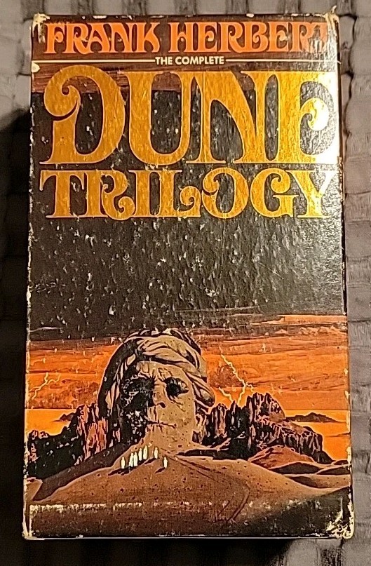 Dune Trilogy Complete Box Set 1977 Berkley Messiah Children Frank ...