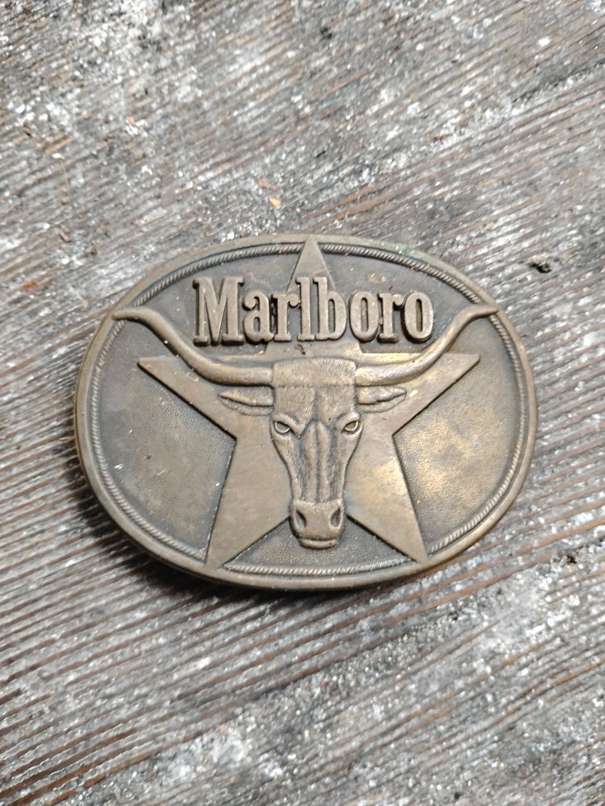 Marlboro Vintage Original Solid Brass Marlboro Longho… - Gem