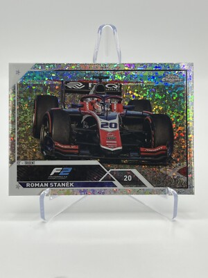 Roman Stanek 2023 Topps Chrome Formula 1 F2 Mini Diamond Refractor /299 ...