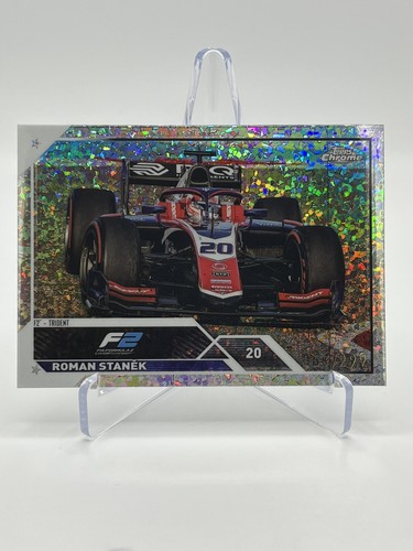 Roman Stanek 2023 Topps Chrome Formula 1 F2 Mini Diamond Refractor /299 ...
