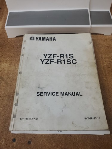 YAMAHA 04 R1 YZFR1 SERVICE REPAIR SHOP MANUAL BOOK OEM 5VY-28197-10 | eBay