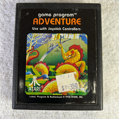 Adventure Atari 2600 Game Cartridge Only Tested RPG 80s | eBay
