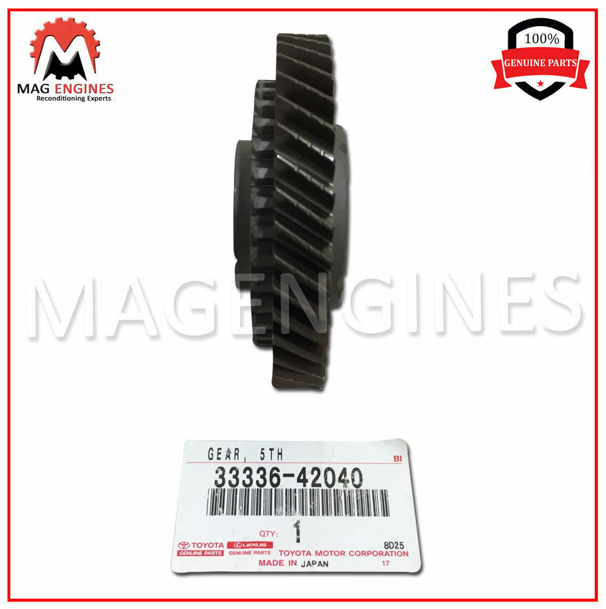 33336-42040 GENUINE OEM 5TH GEAR 40 TEETH 3333642040 | eBay