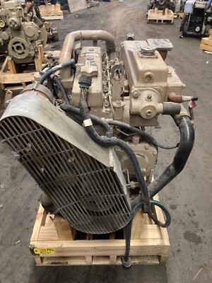 GOVERNMENT SURPLUS JOHN DEERE 4045 4045TFM75 MARINE DIESEL ENGINE | eBay