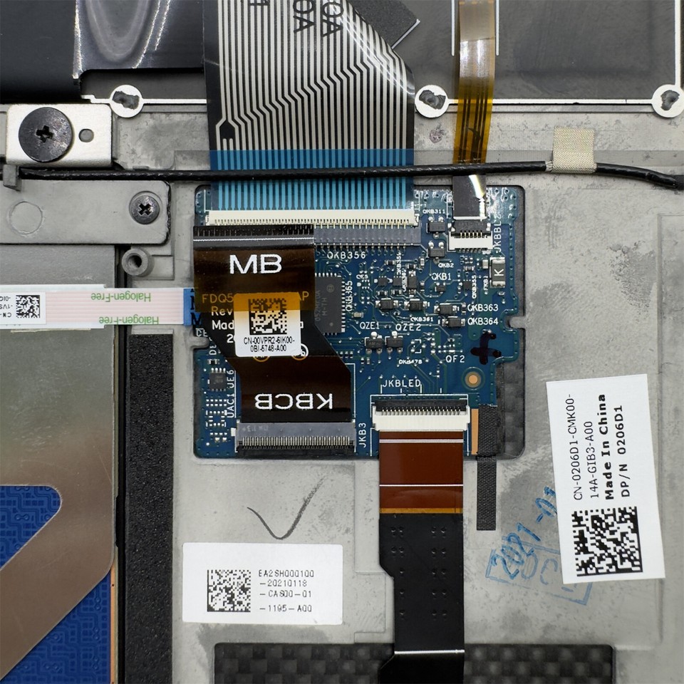 DELL Precision 5550 5560 5570 Palmrest | Backlit Keyboard | Touchpad ...