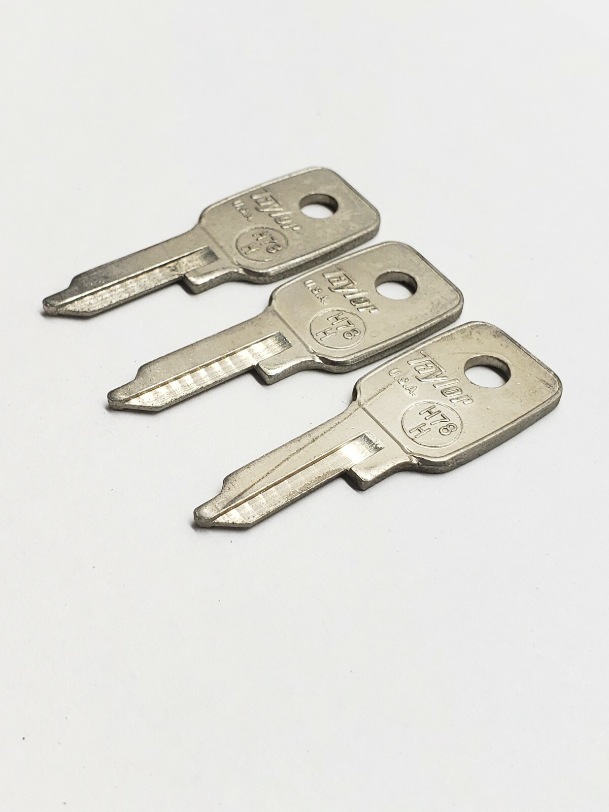 Honda by taylor brand key blanks, set of 3, H78h, locksmith, automotive ...