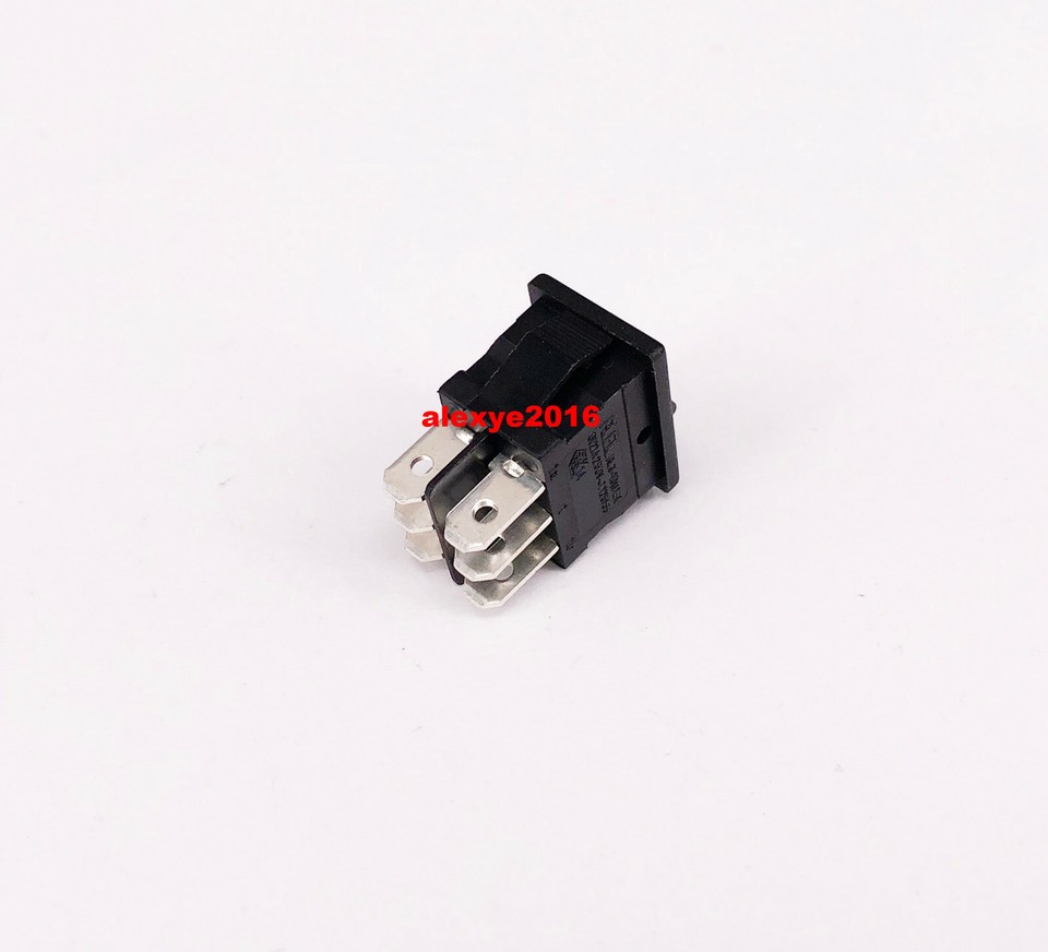1 PCS RLEIL RL3-10 u 1E4 Rocker Switch 2 Positions 6 Pins 6A 250V 10A ...