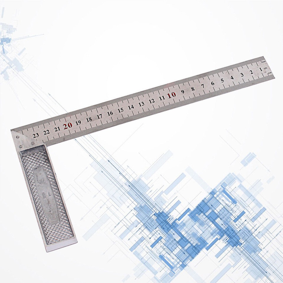 1Pc Stainless Steel Angle Ruler Ruler Carpenters Square Tool Stainless ...